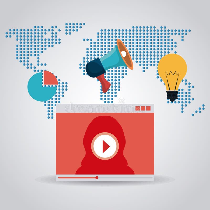 World Connections and Business Infographic Stock Vector - Illustration ...