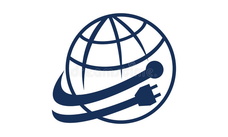 World Map Connectivity stock illustration. Illustration of connectivity ...