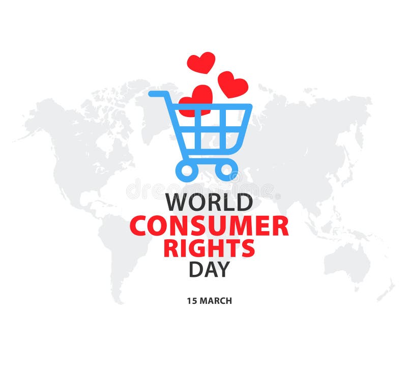 World Consumer Rights Day 15 March. Logo Design Stock Illustration ...