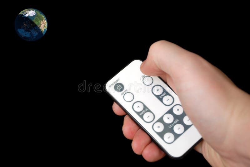 World control stock image. Image of figers, treble, white - 8375527