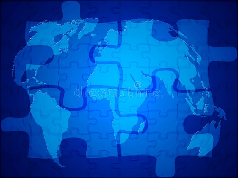 World Cooperation Background Stock Illustration - Illustration of ...