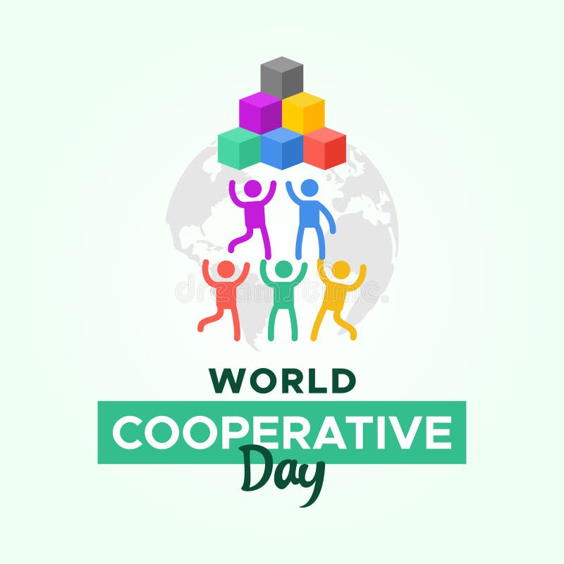 World Cooperative Day Vector Design Illustration for Celebrate Moment ...