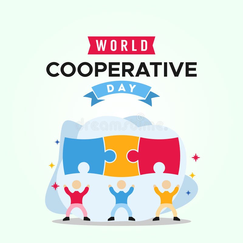World Cooperative Day Vector Design Illustration for Celebrate Moment ...