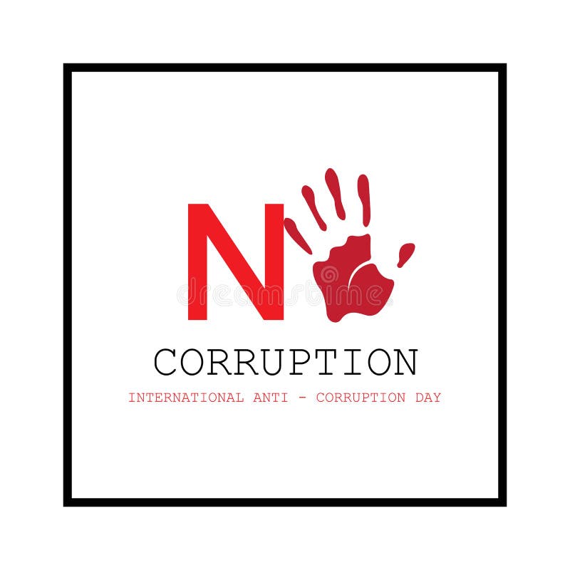 World corruption day stock vector. Illustration of awareness - 167777946