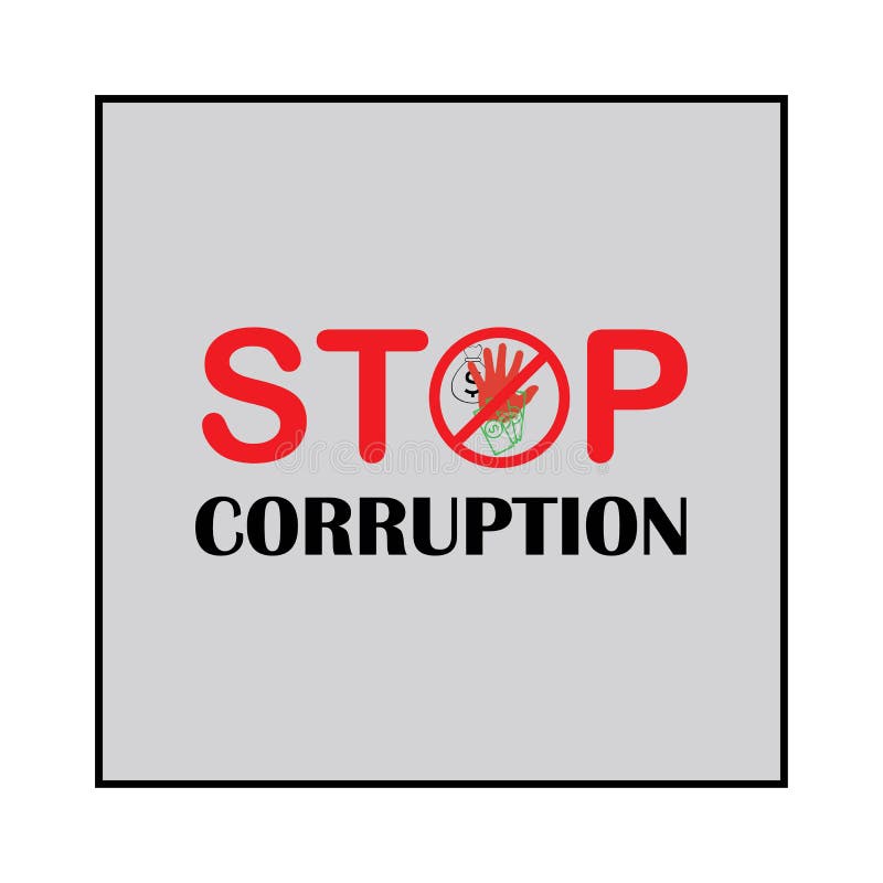 World corruption day stock vector. Illustration of business - 168260465