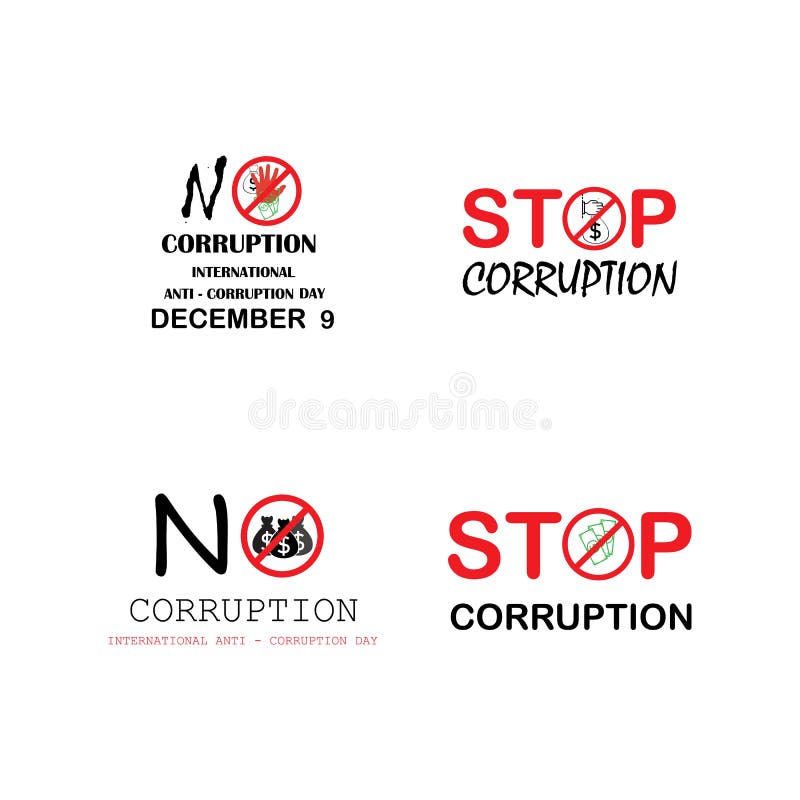World corruption day stock vector. Illustration of justice - 188104315