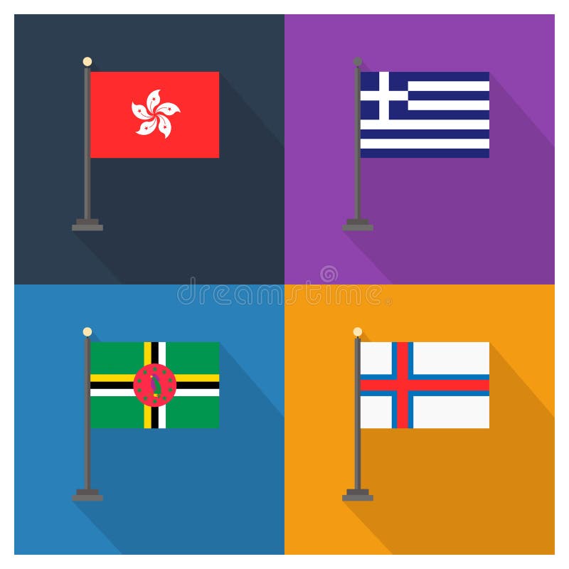 World Country Flags Design Vector Stock Vector - Illustration of ...