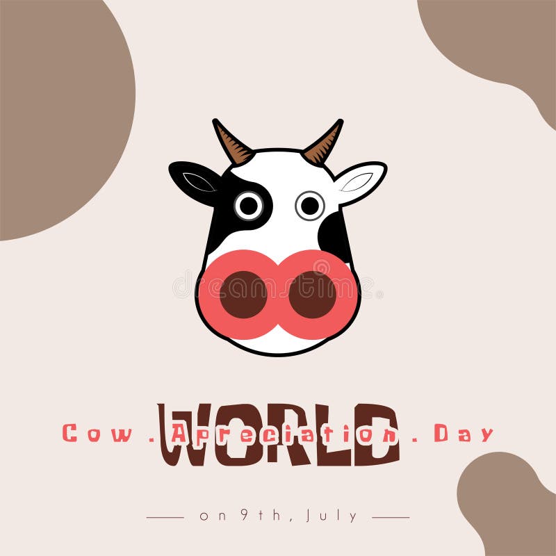 World Cow Appreciation Day stock vector. Illustration of animal - 152259535