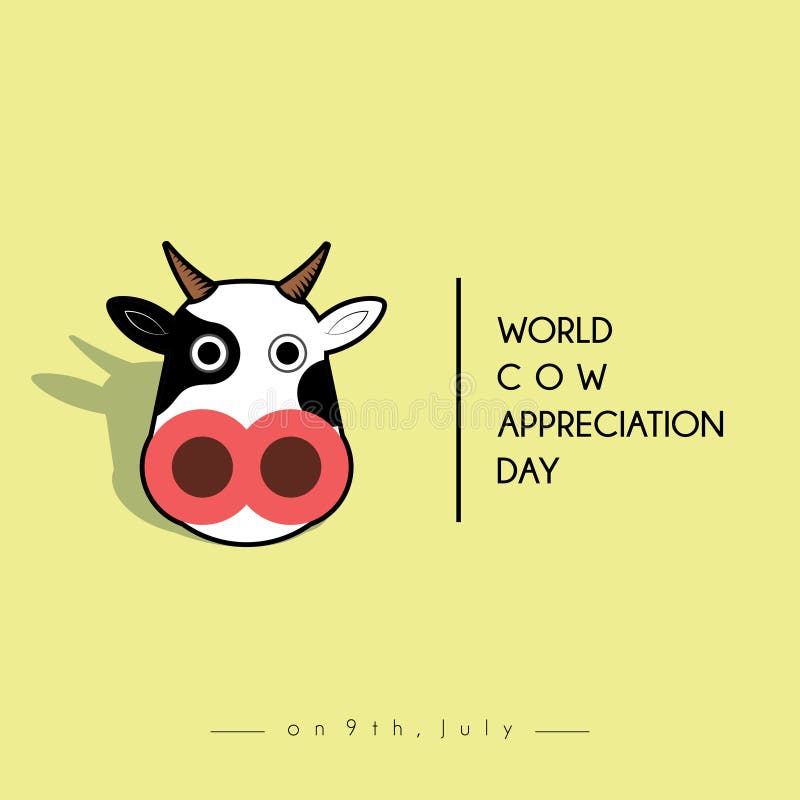 World Cow Appreciation Day stock vector. Illustration of cowboy - 152259603