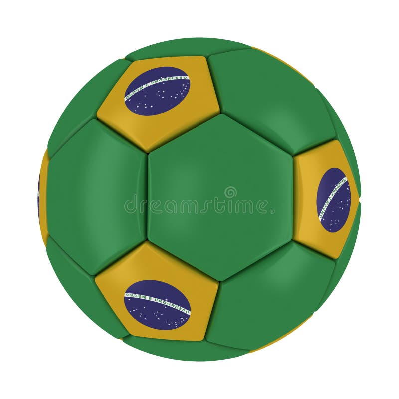 2014 Brazil soccer flag stock vector. Illustration of international ...