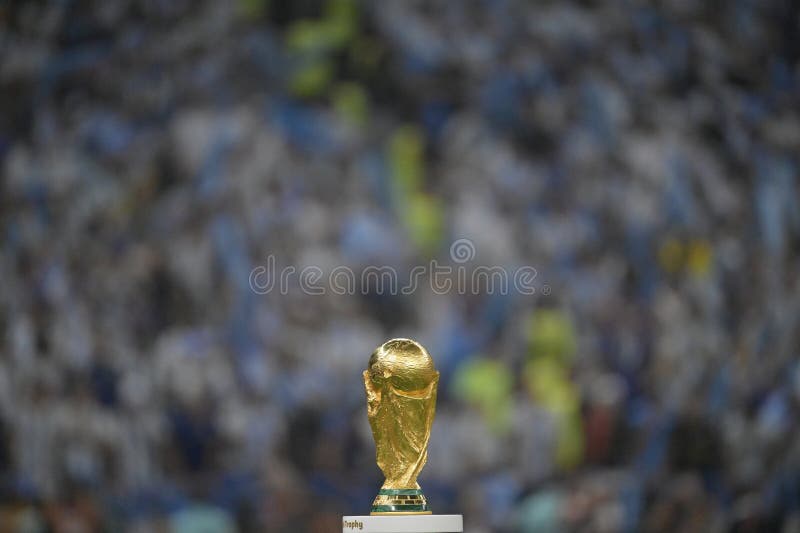 WORLD CUP TROPHY editorial photo. Image of plant, reflection - 274317531