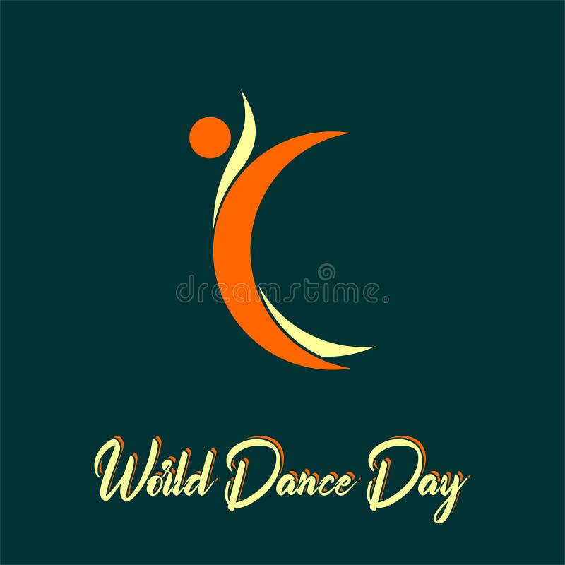 World Dance Day stock vector. Illustration of paint - 161295086