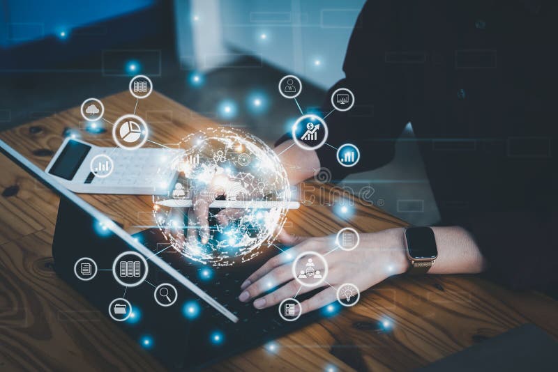 World of Data Analytics and Digital Technology, Women are Using Tablet ...