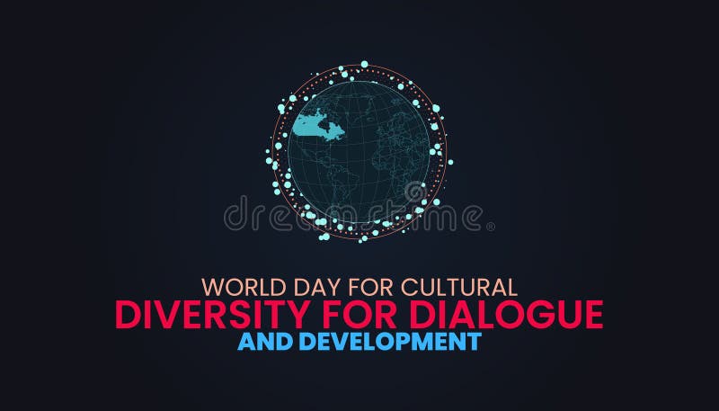 World Day for Cultural Diversity Design Template Stock Vector ...