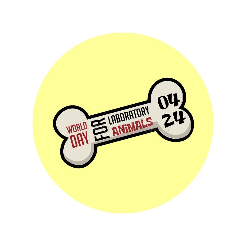 World Day for Laboratory Animals Stock Vector - Illustration of logo ...