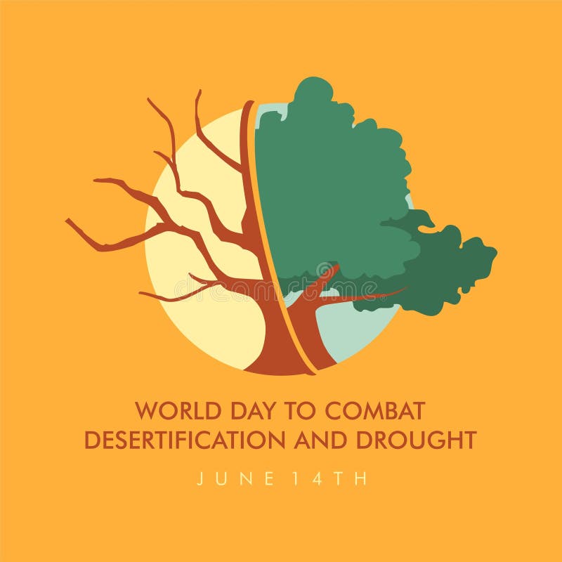 World Day To Combat Desertification and Drought Poster Template Square ...