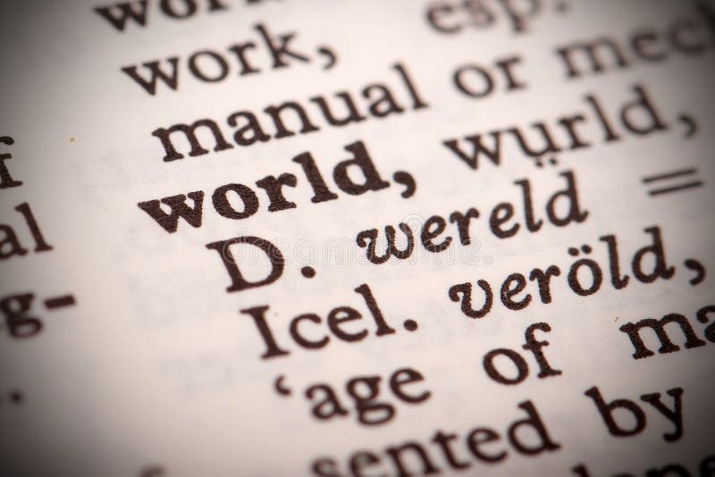 The word World stock image. Image of business, dirty - 39923969