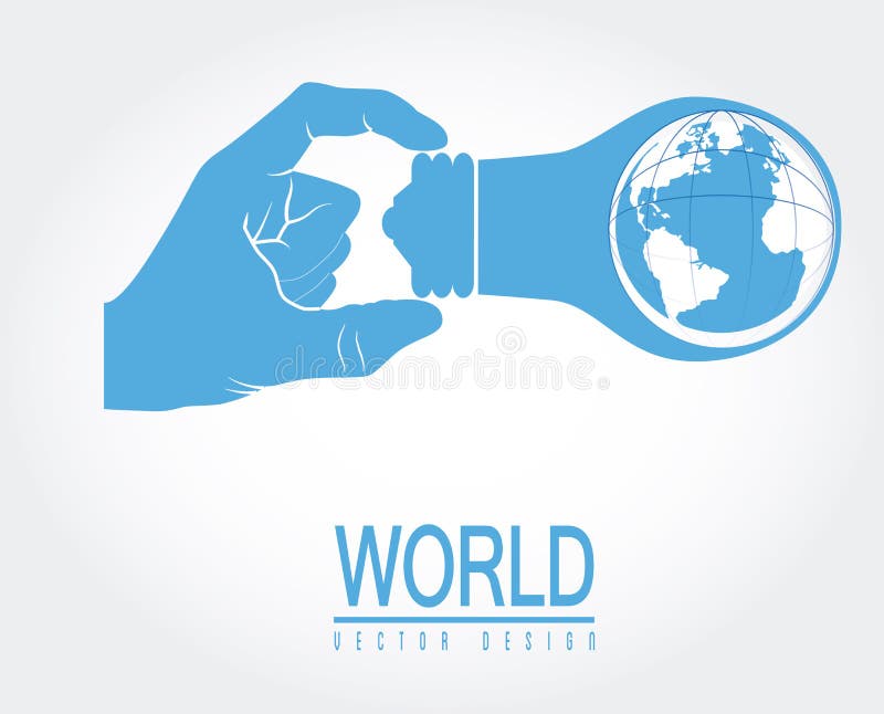 World design stock vector. Illustration of globe, geography - 36512459