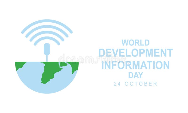 World Development Information Day. Technology Information Icon ...