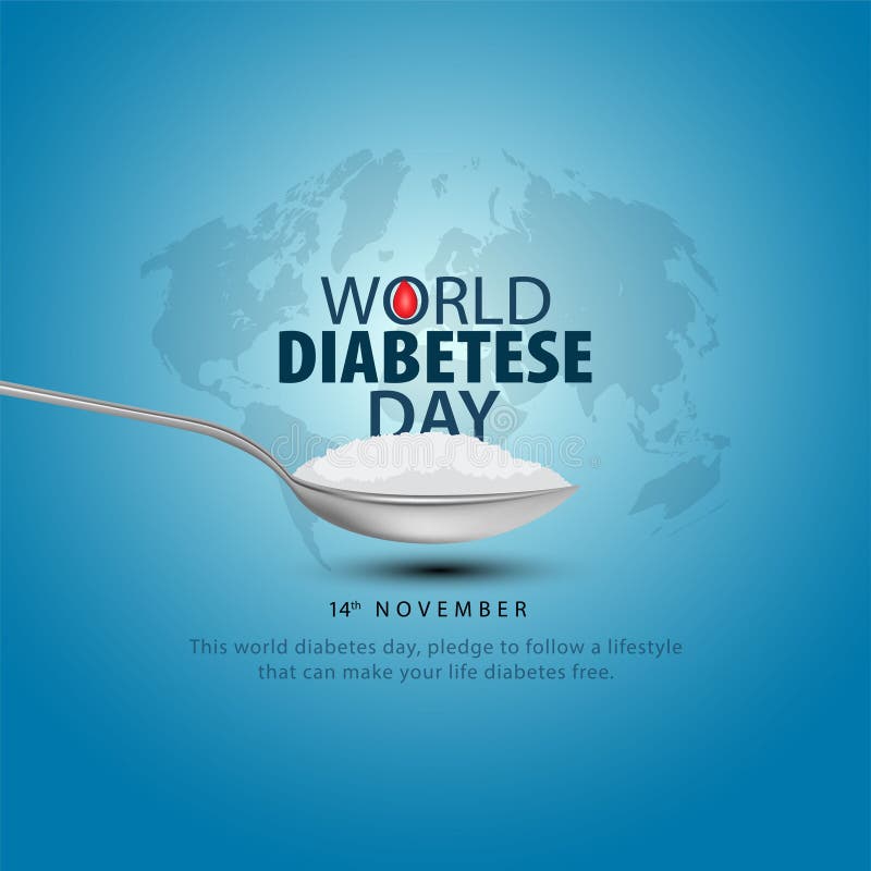 World Diabetes Day. November 14,vector Logo Type Icon Stock Vector ...