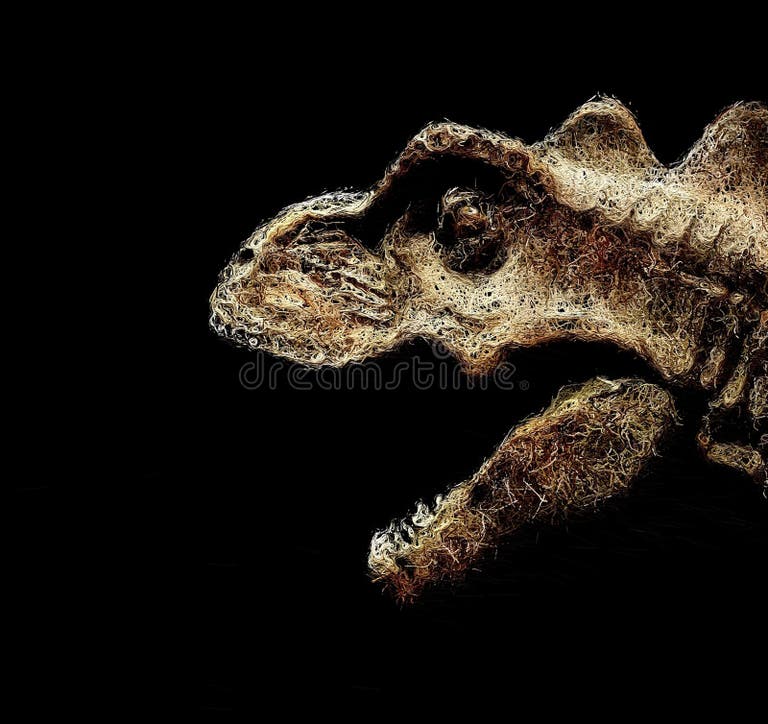 World of Dinosaur Line Art in Captivating Visuals Stock Illustration ...