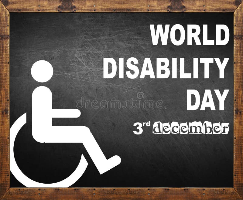 I am Not My Disability Written on Blackboard Stock Photo - Image of ...