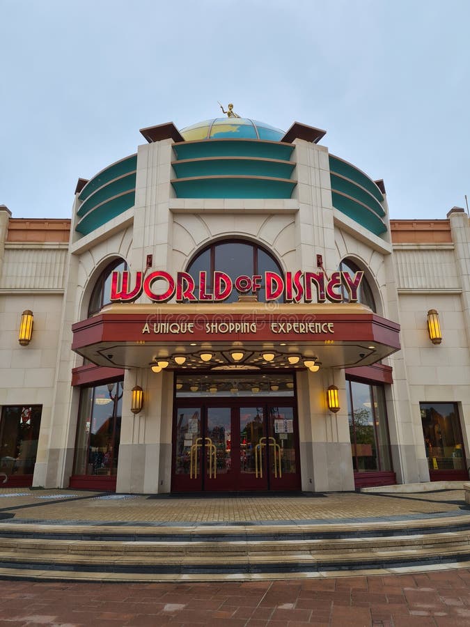 World of Disney Store in DisneyLand Paris Editorial Image - Image of ...