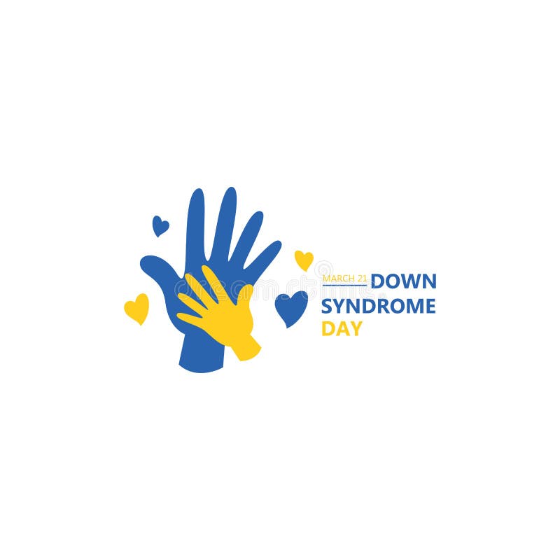 World Down Syndrome Day. Down Syndrome Awareness Concept. Vector ...