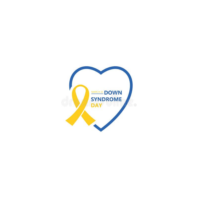 World Down Syndrome Day. Down Syndrome Awareness Concept. Vector ...