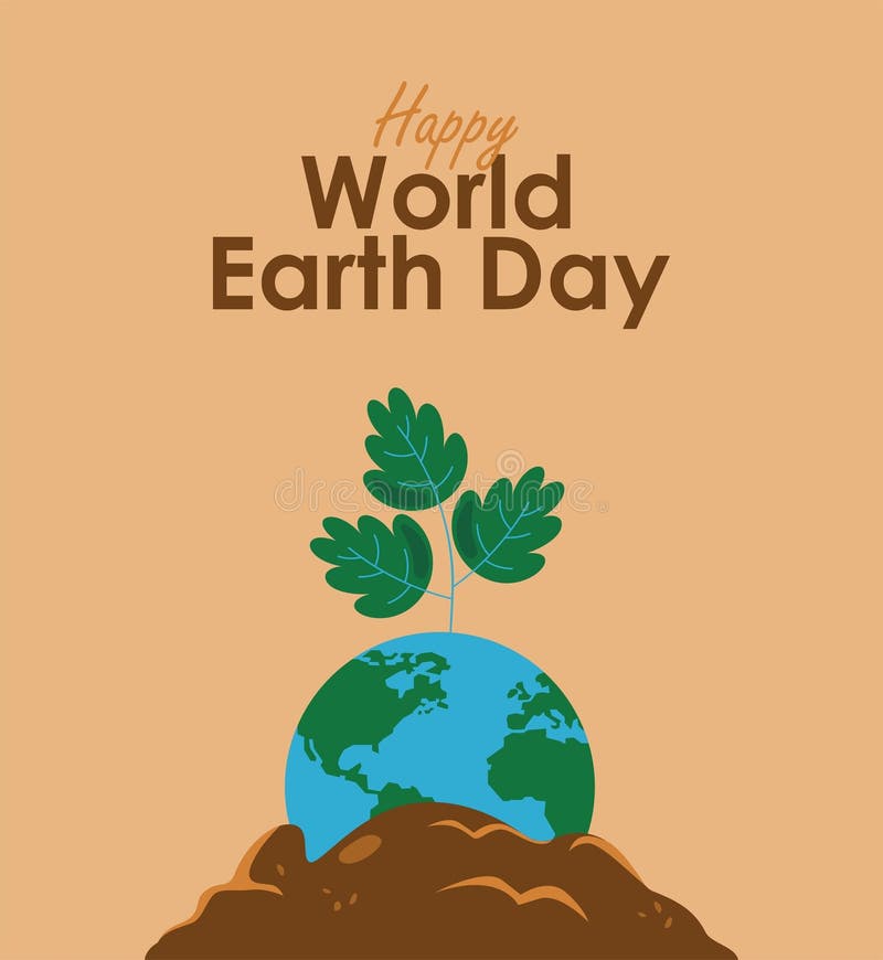 World Earth Day Social Media Post Template Stock Vector - Illustration ...
