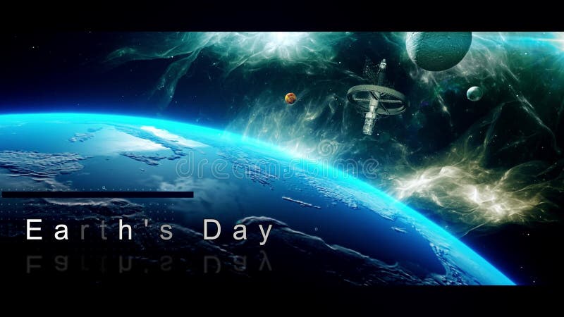 World Earth S Day Cinematic Concept 2024 Opening Stock Video - Video of ...