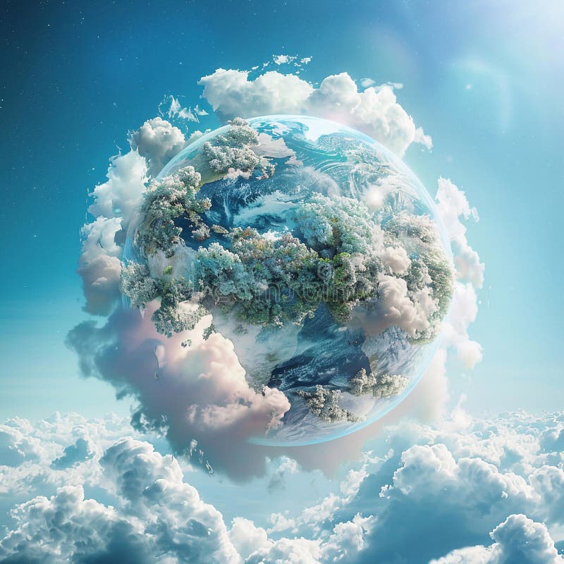 World Eco Earth, World Ozone Day Stock Illustration - Illustration of ...