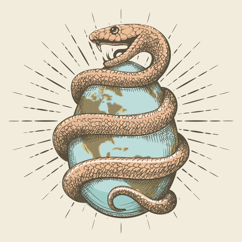 The World Egg Emblem. Cosmic Mythological Egg Stock Illustration ...