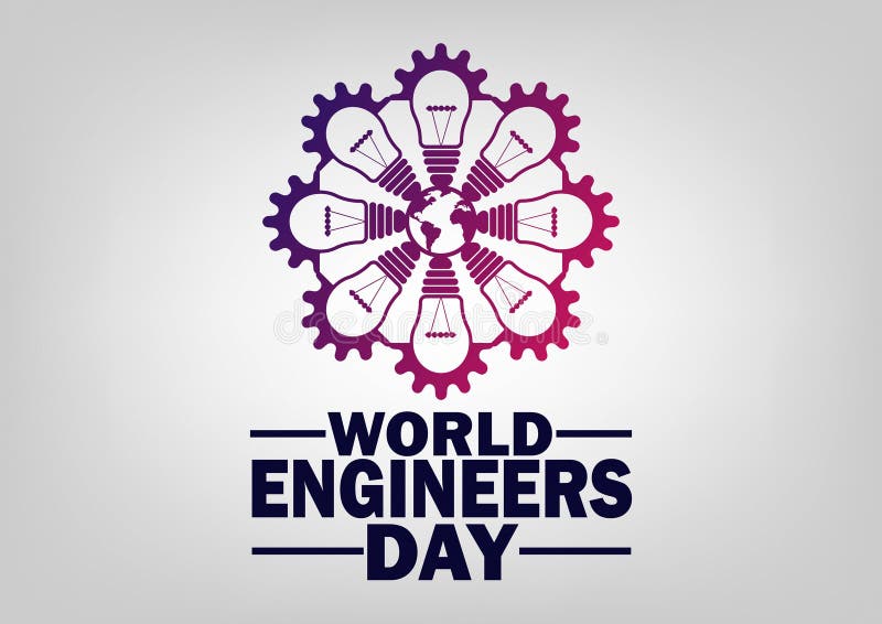 World engineers day stock vector. Illustration of network - 238694764
