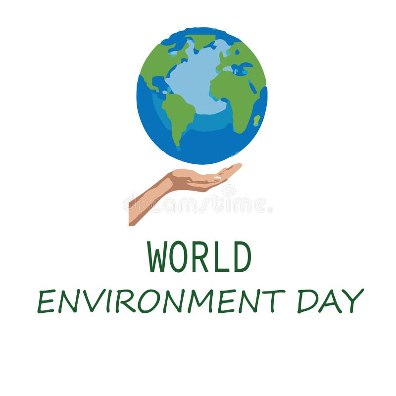 World Environment Day on 5th June - Hands Holding a World Map with ...