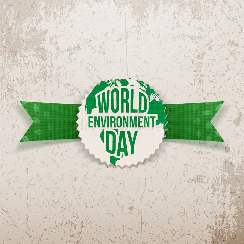 World Environment Day Awareness Banner Template Stock Vector ...
