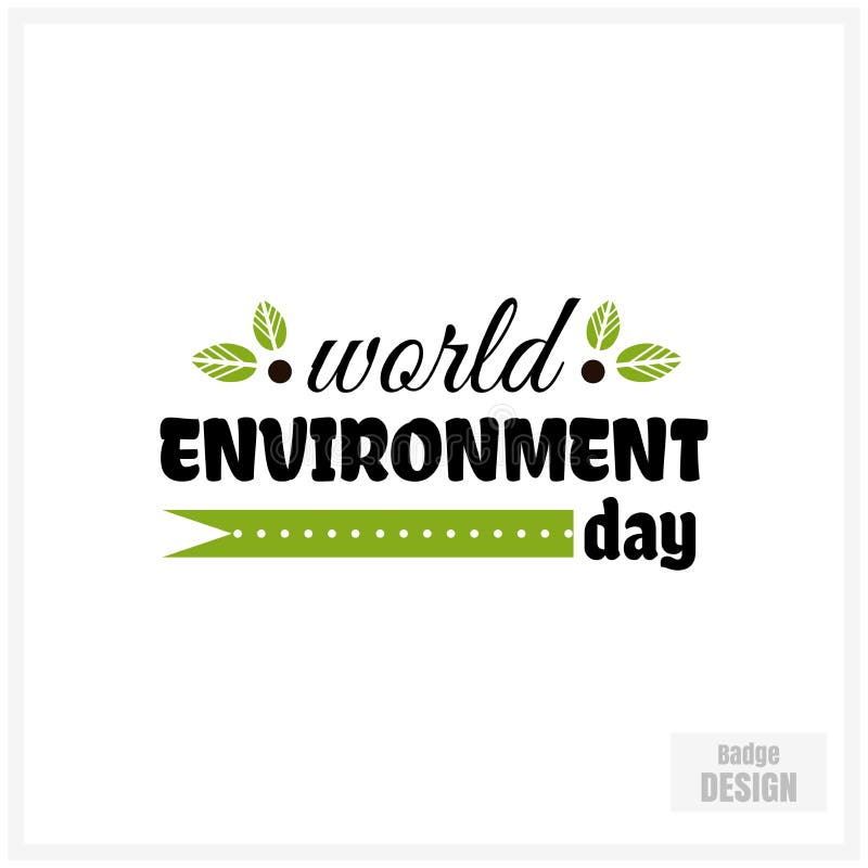 World Environment Day Logo Stamp Icon Stock Illustrations – 162 World ...