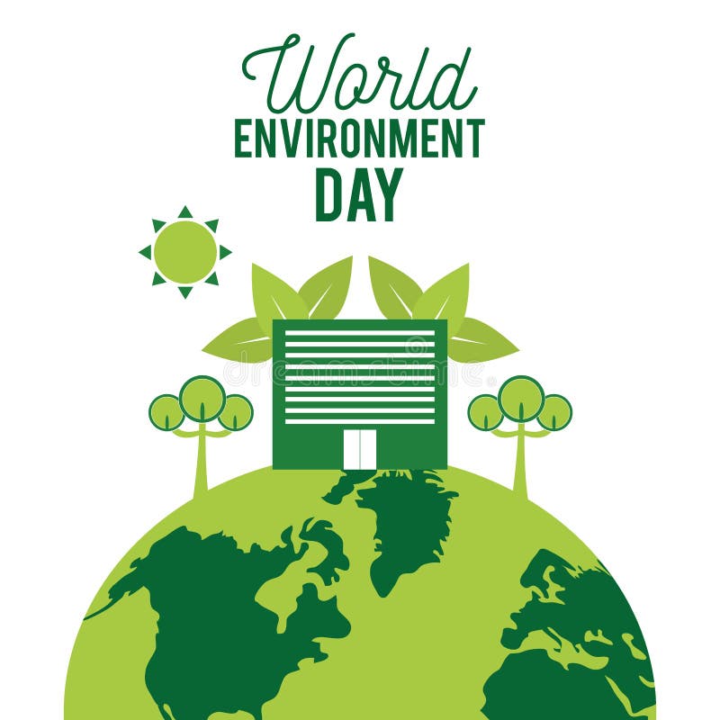 World environment day stock vector. Illustration of design - 112302901