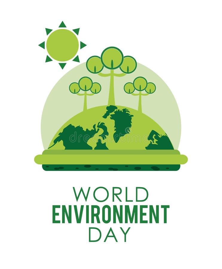 World environment day stock vector. Illustration of conservation ...