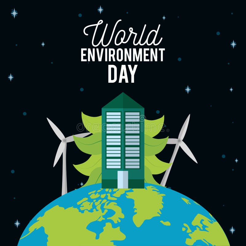 World environment day stock vector. Illustration of celebration - 112302966