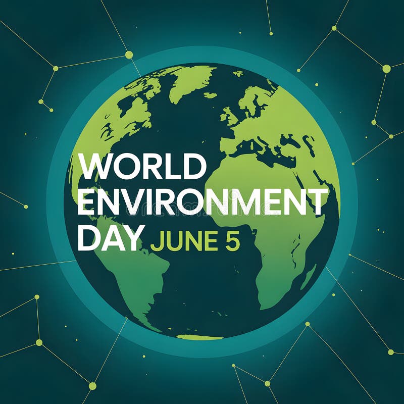 World Environment Day - June 5 Stock Image - Image of health, peace ...