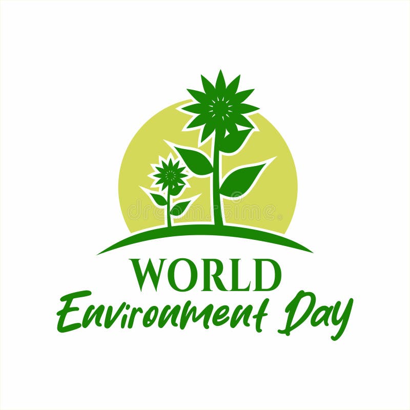 World Environment Day Logo Icon Design Stock Vector - Illustration of ...