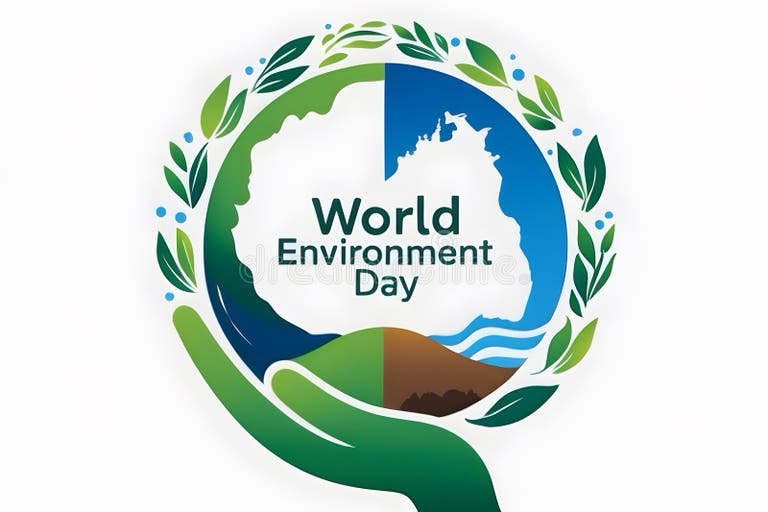 World Environment Day Logo with an Isolated Background Stock Image ...