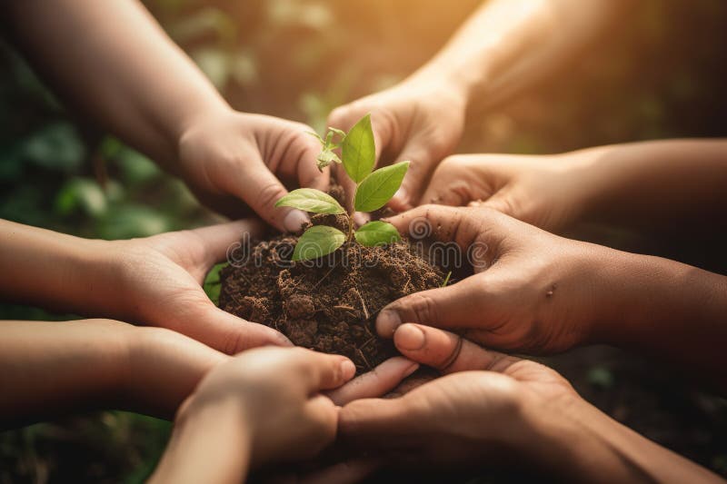 World Environment Day. Preservation of Nature Stock Illustration ...