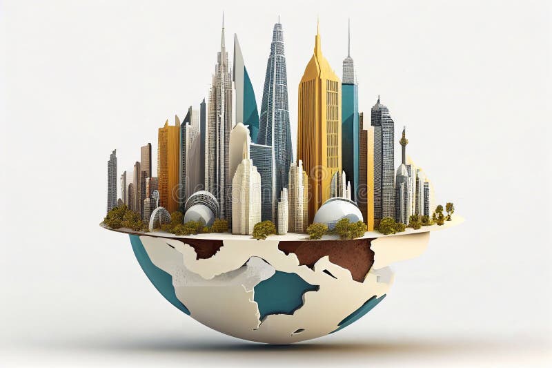 World Environment Day Text with a Full View of Planet Earth and Nature ...