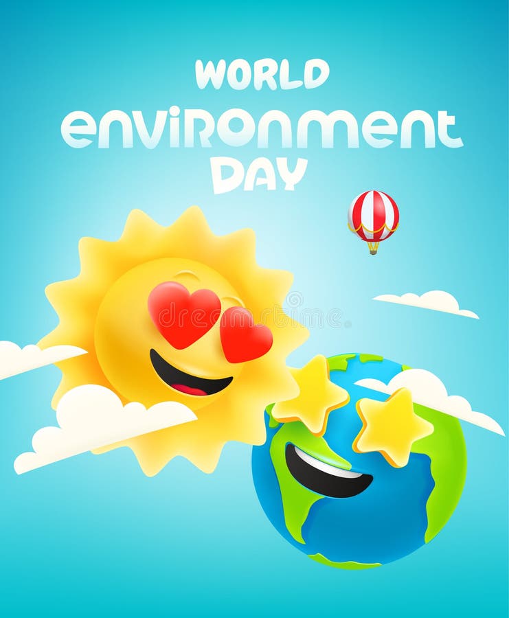 World Environment Day Vector Banner Stock Vector - Illustration of ...