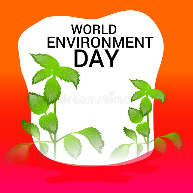 World Environment Day. stock illustration. Illustration of poster ...