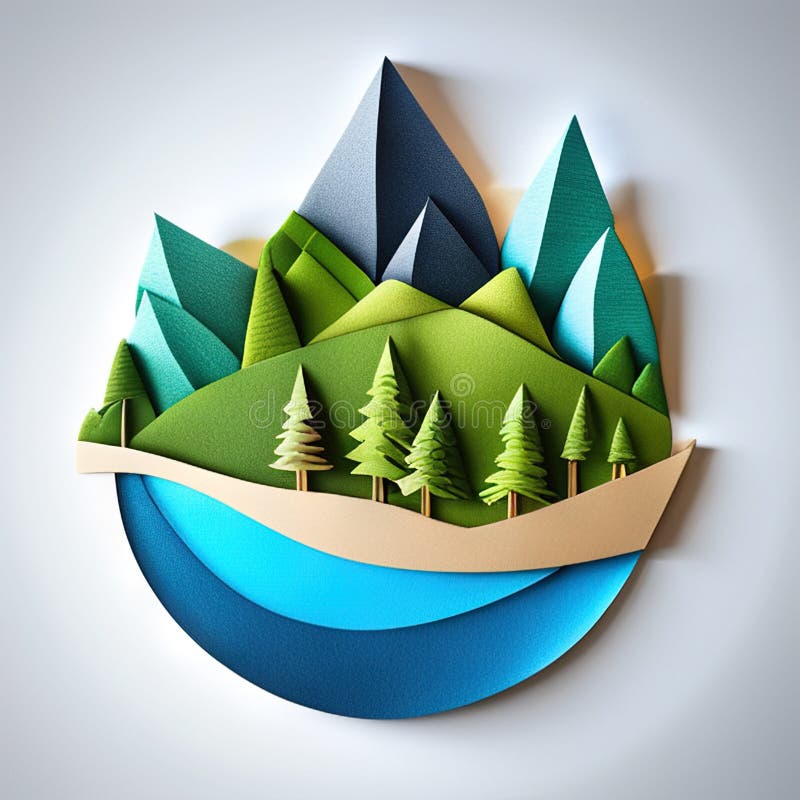 World Environment and Earth Day Concept with Blue Globe and Eco ...