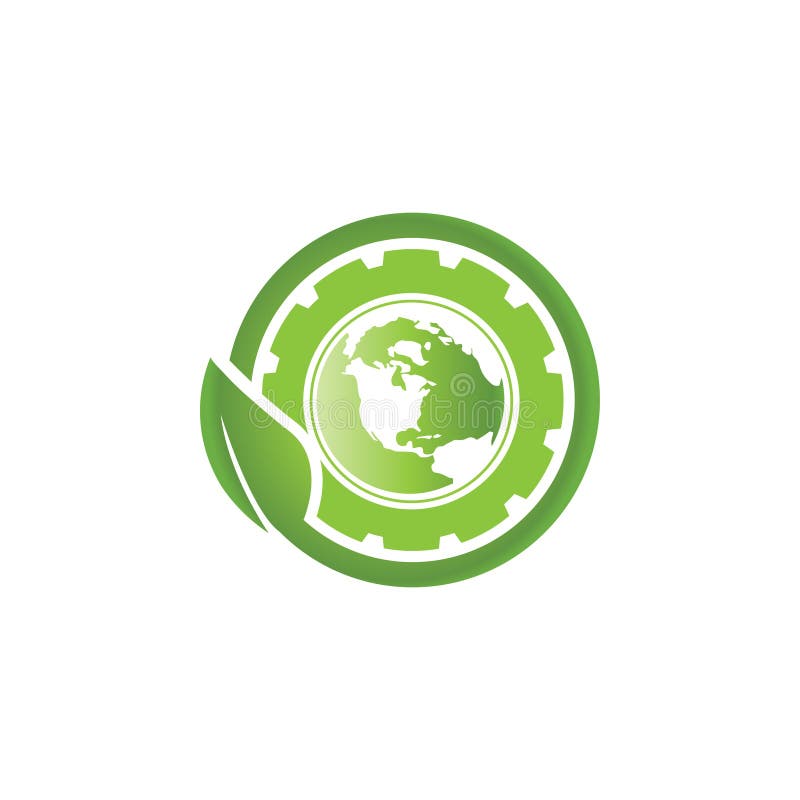 World Environment Logo Icon Template Stock Vector - Illustration of ...