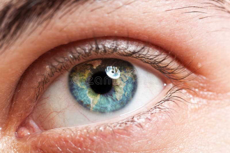 World eye stock image. Image of ecology, environment - 23977529